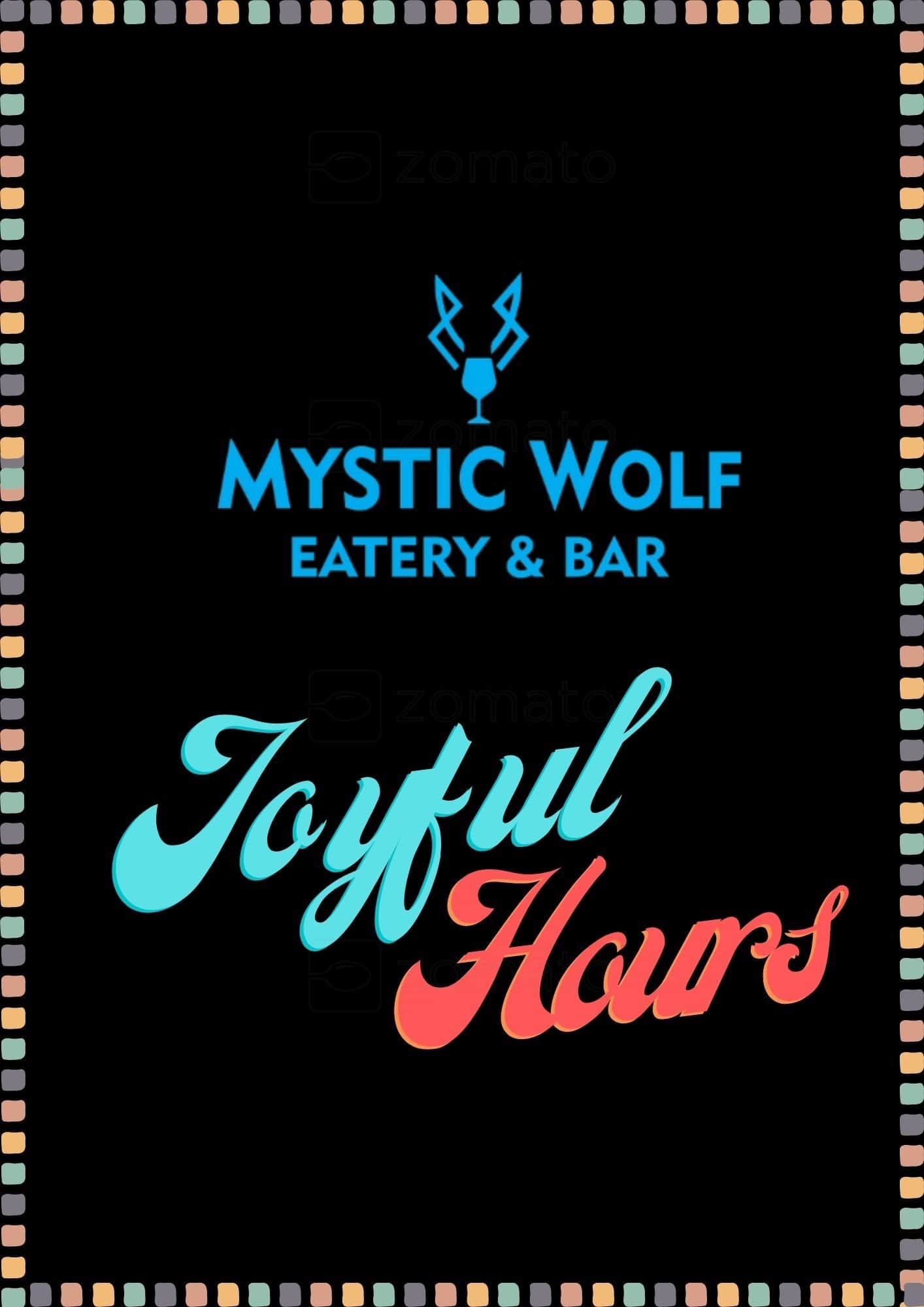 Menu of Mystic Wolf Eatery & Bar, Chembur, Mumbai