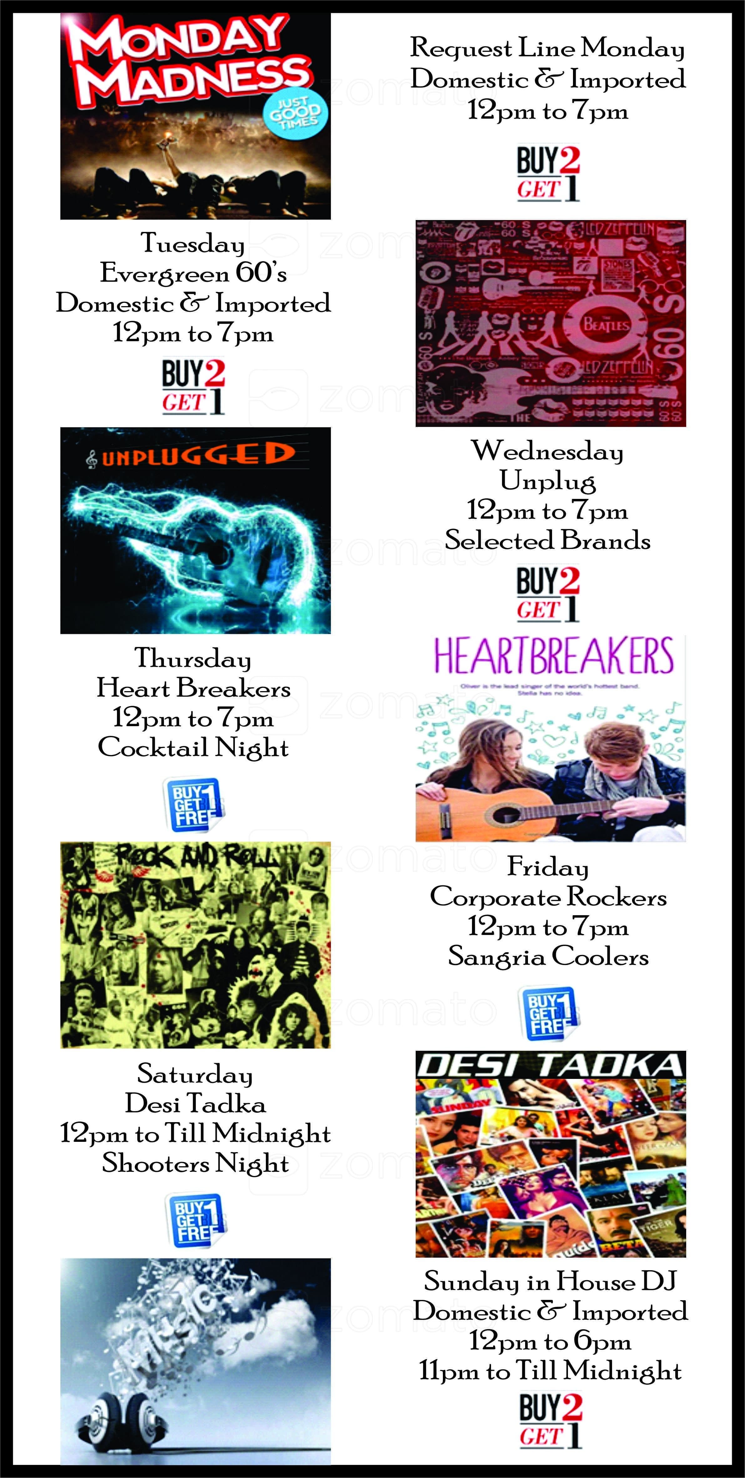 Breeze Lounge Menu, Menu for Breeze Lounge, Powai, Mumbai - Zomato