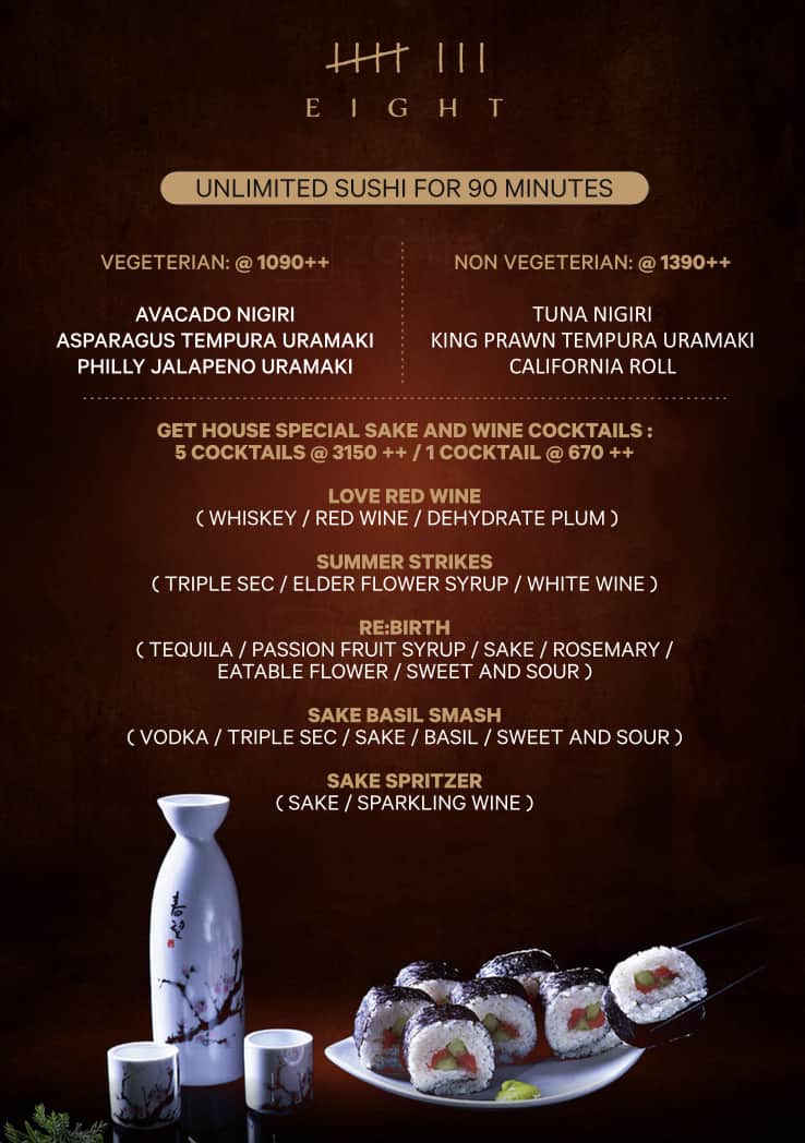 Menu of Eight, Lower Parel, Mumbai