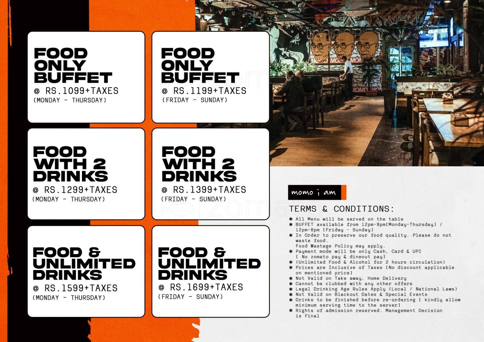 Menu of Momo I Am, Sector 5, Salt Lake, Kolkata