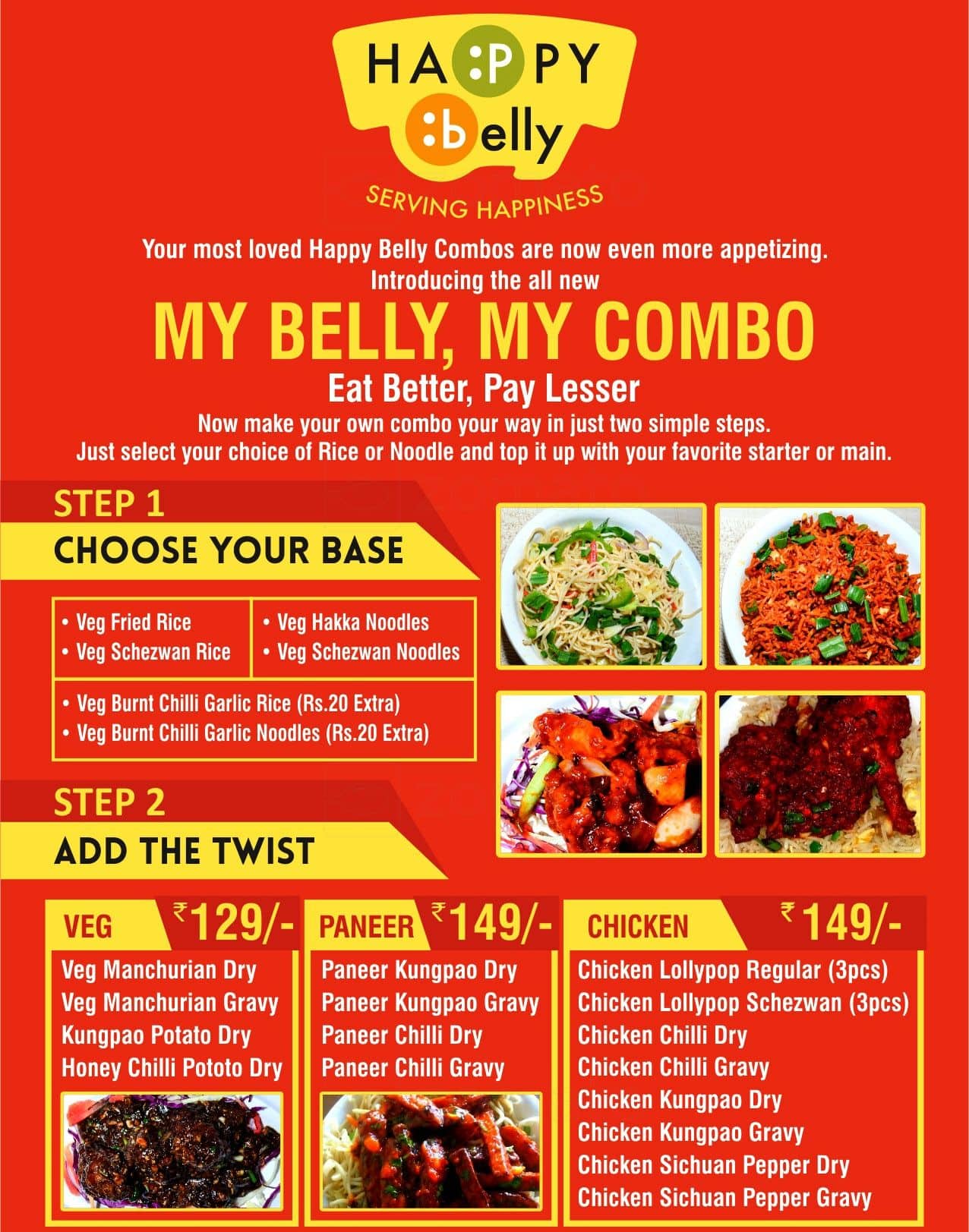 Happy Belly Menu Menu For Happy Belly Mira Road Mumbai Zomato