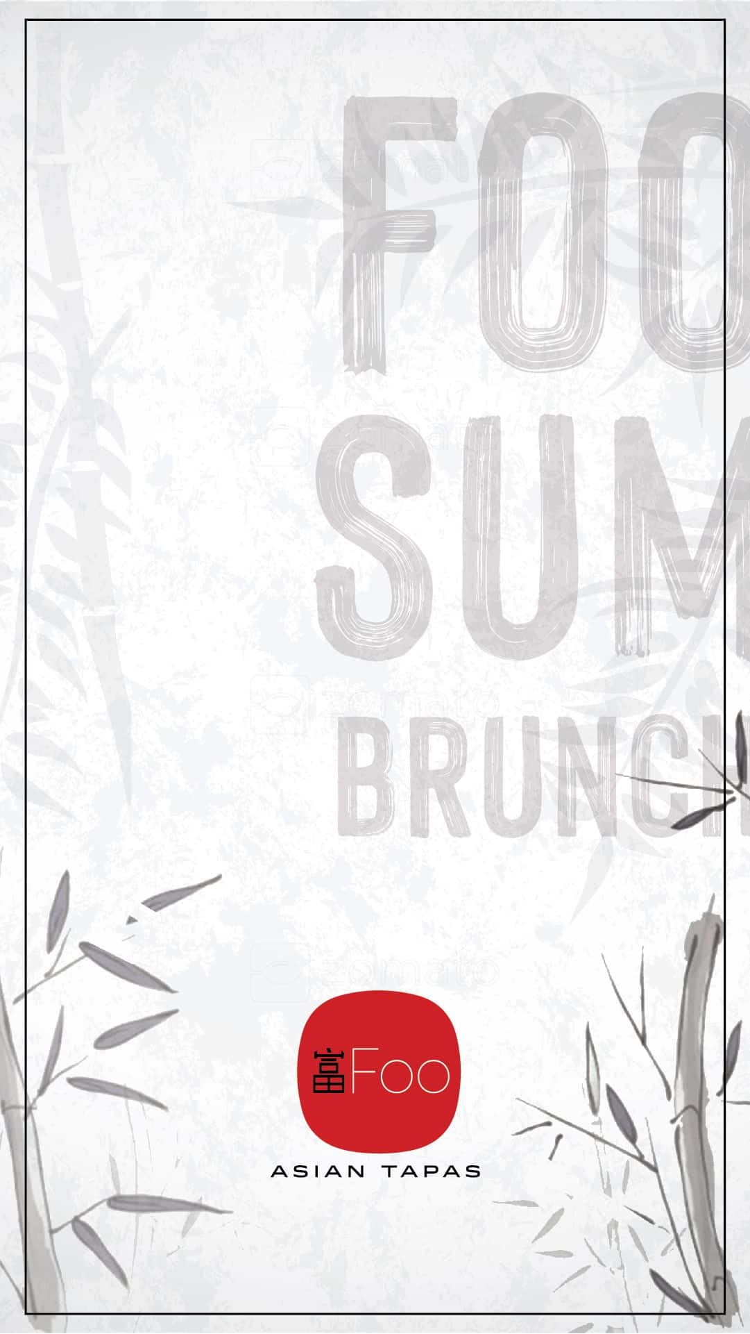 Menu at Foo Bandra, Mumbai