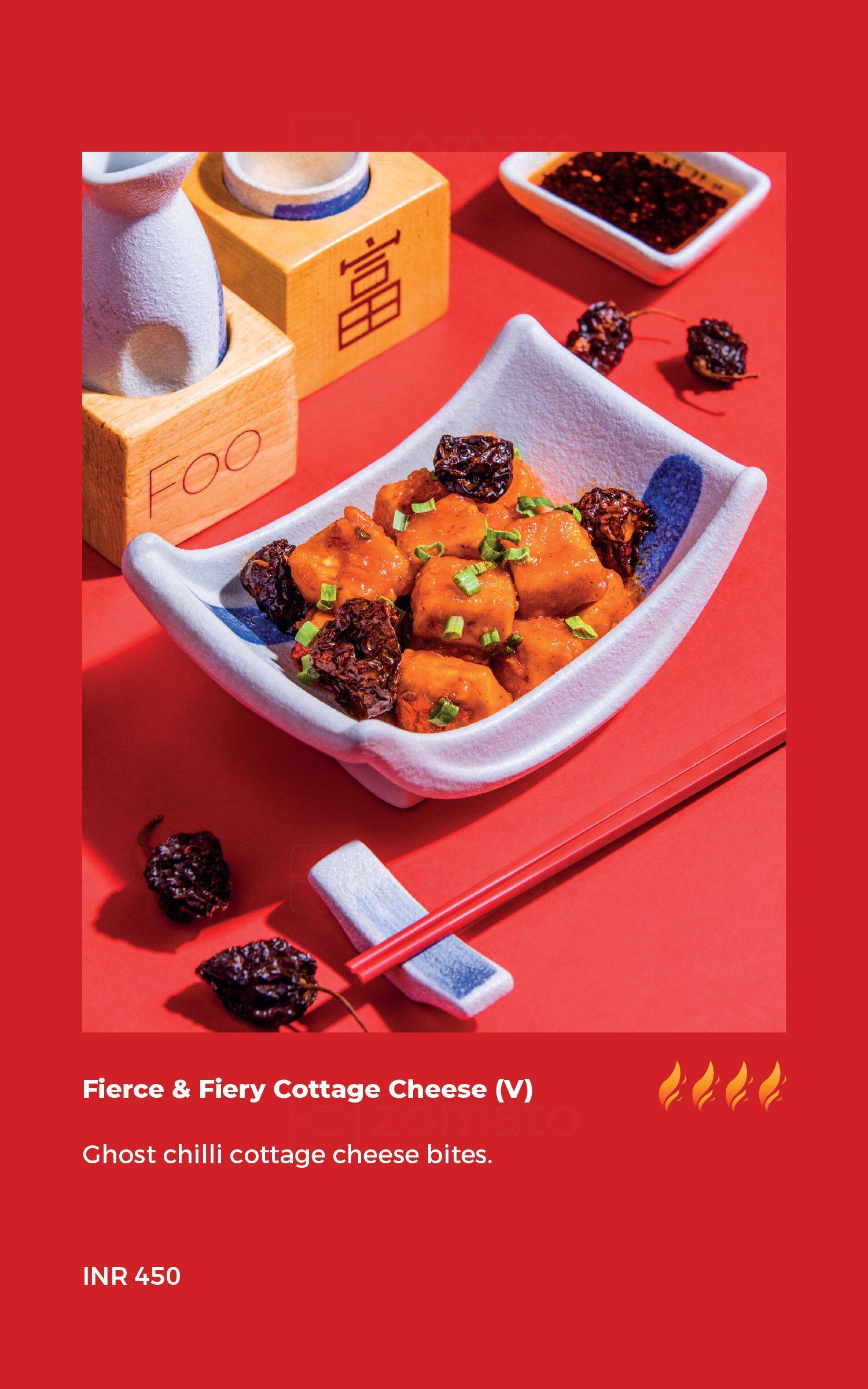 Menu at Foo Bandra, Mumbai