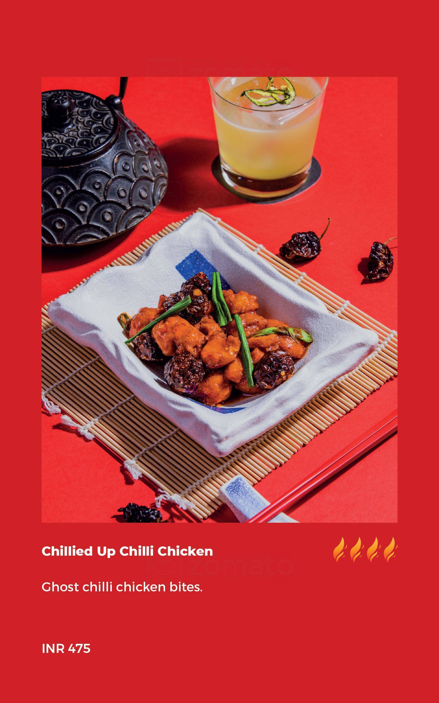 Menu at Foo Bandra, Mumbai