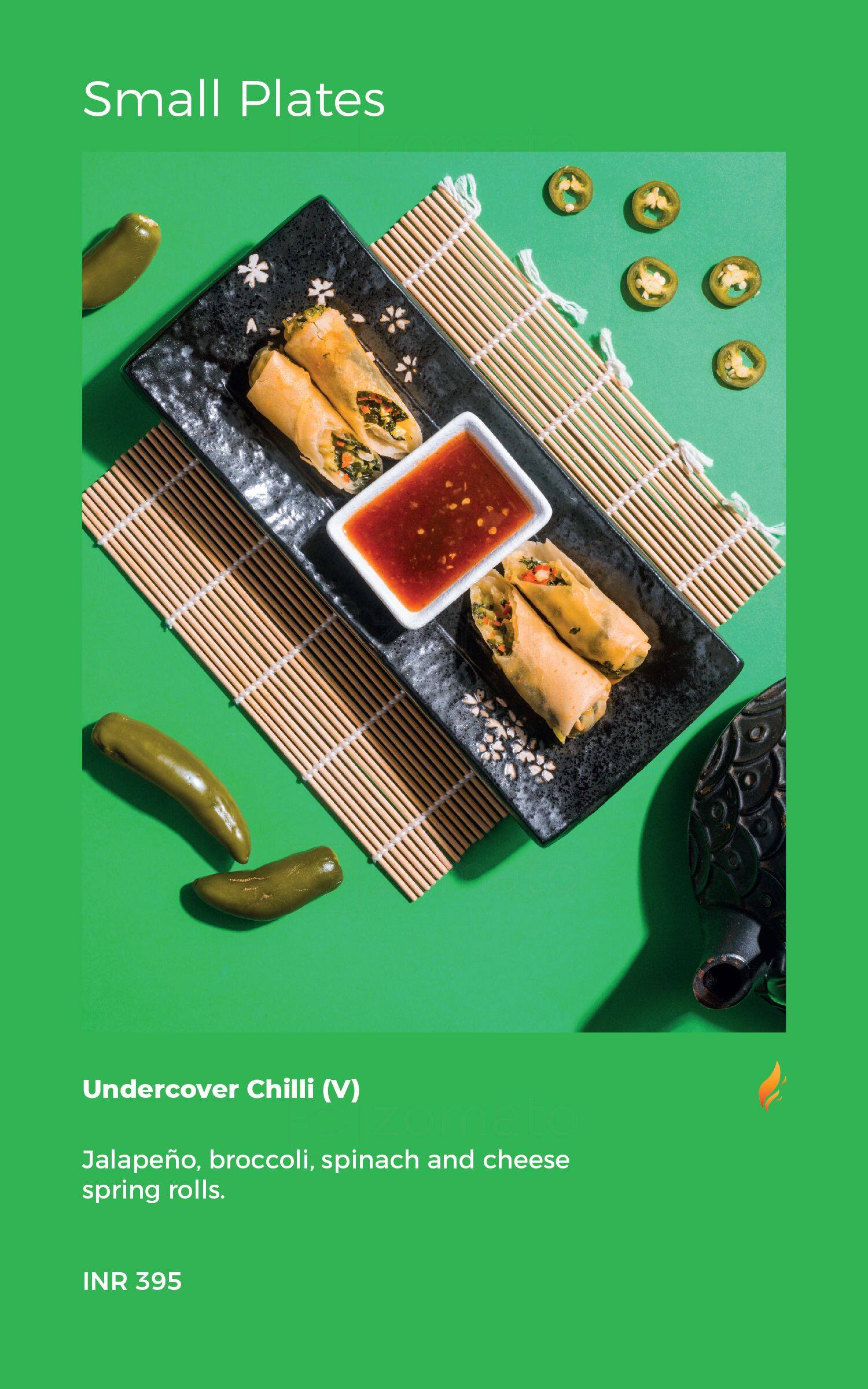 Menu at Foo Bandra, Mumbai