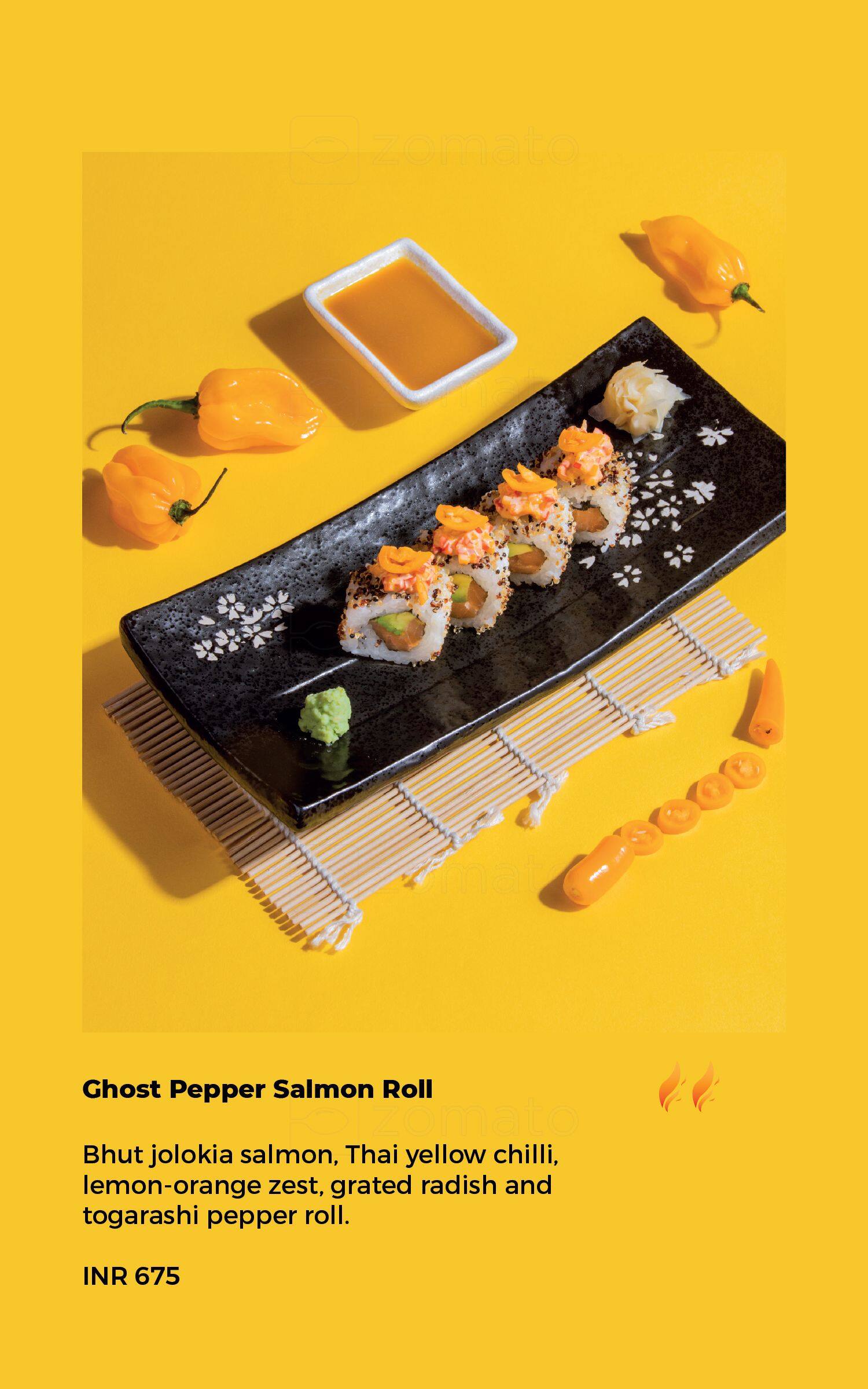 Menu at Foo Bandra, Mumbai