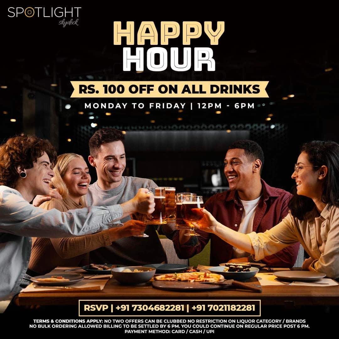 Menu of Spotlight Skydeck, Wagle Estate, Thane West, Thane