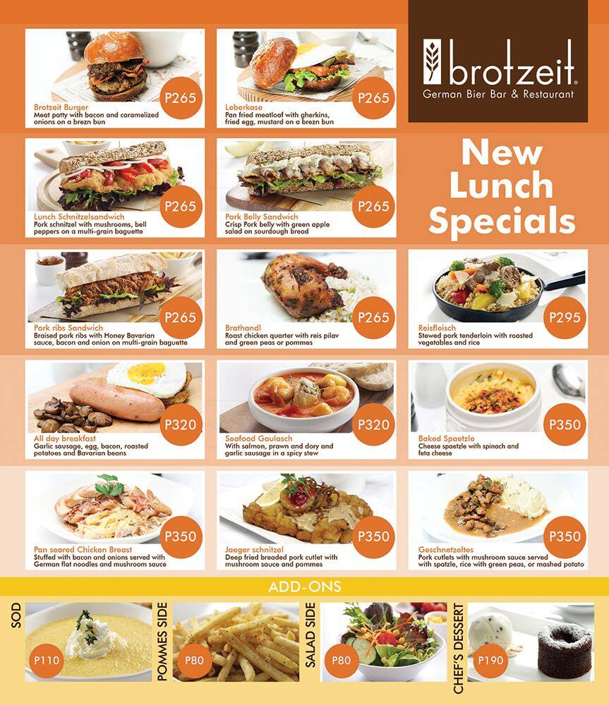 Brotzeit, Ortigas, Mandaluyong City - Zomato Philippines