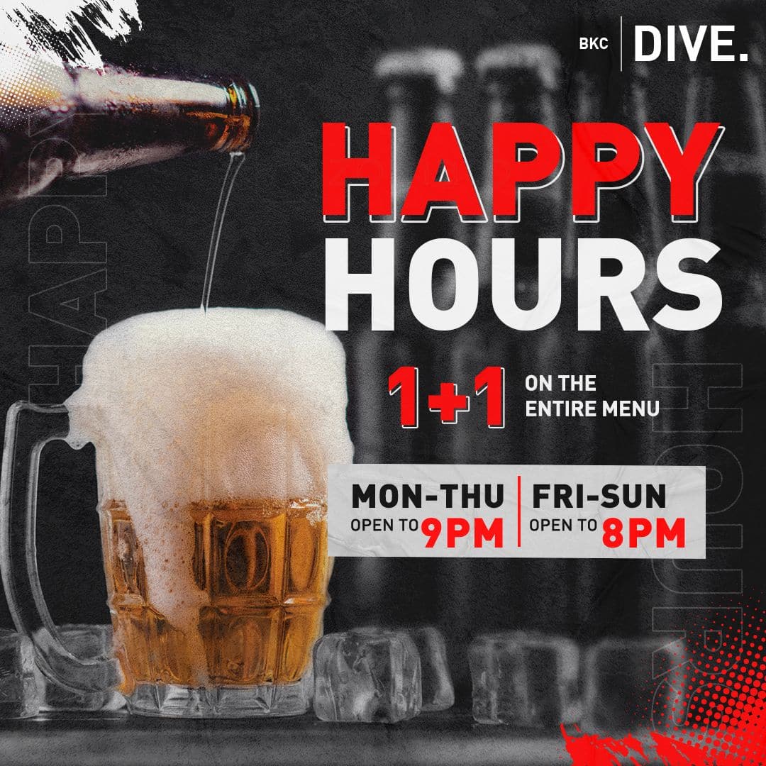 Menu of BKC Dive., Bandra Kurla Complex, Mumbai