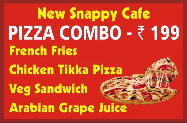 New Snappy Cafe Menu, Menu for New Snappy Cafe, Heritage Town ...