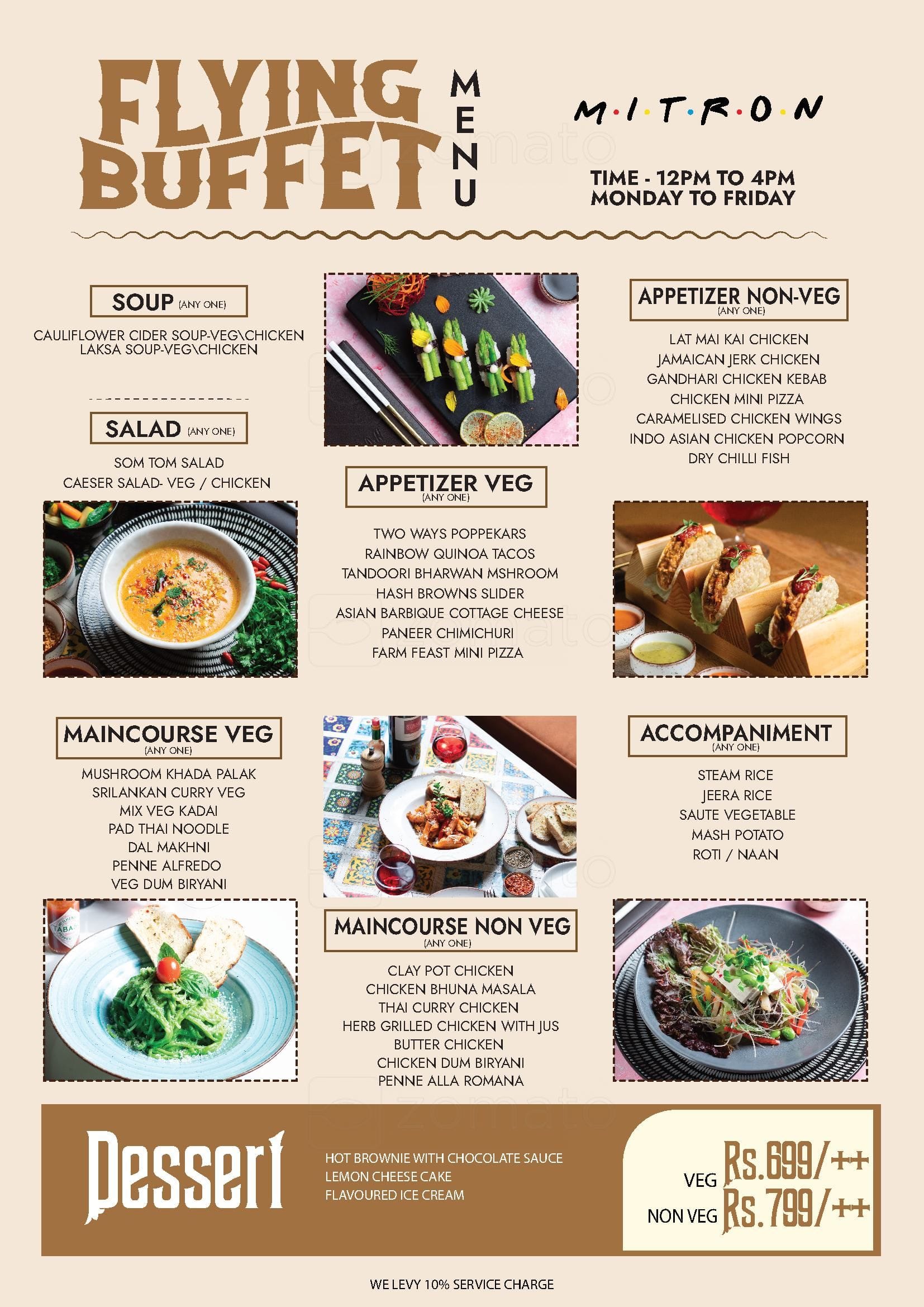Menu of Mitron, Turbhe, Navi Mumbai