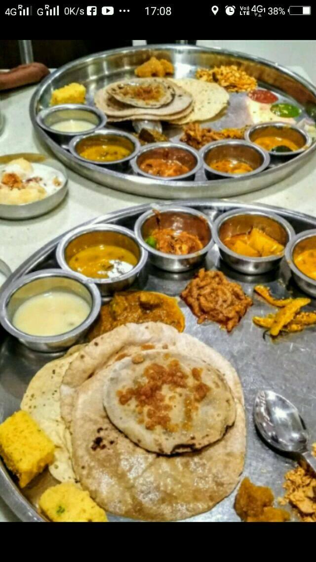 Menu at Rajasthani bhojnalay&family resturunt, Aurangabad