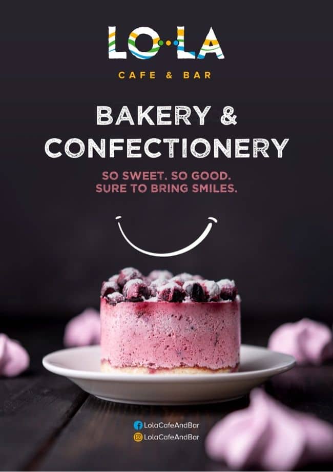 Menu at Lola cafe and bar, Lonavala