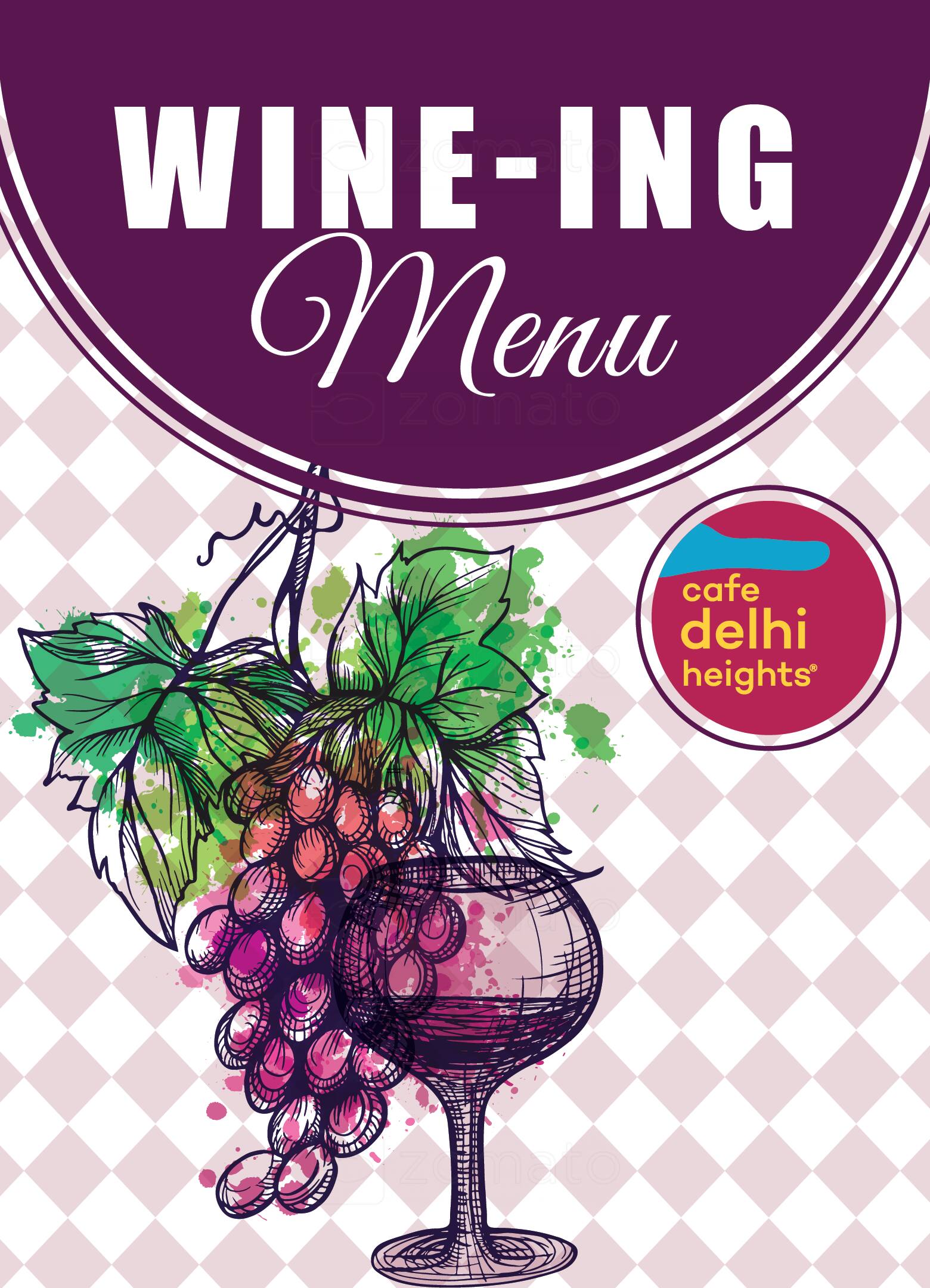 Menu of Cafe Delhi Heights, Janpath, New Delhi