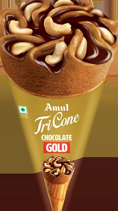 Amul Gold Ice Cream Cone - Infoupdate.org