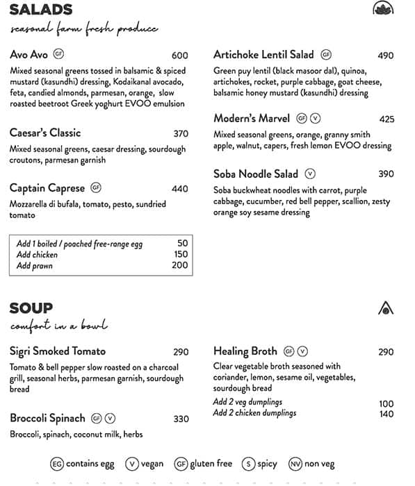 Menu of Jaipur Modern Kitchen, C Scheme, Jaipur