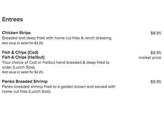 Menu at Tik Tok Restaurant and Bar Division, Portland, SE Division St