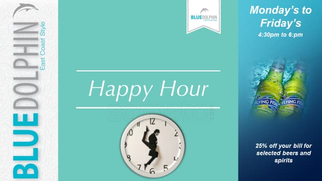 Menu at Blue Waters Hotel pub & bar, Durban