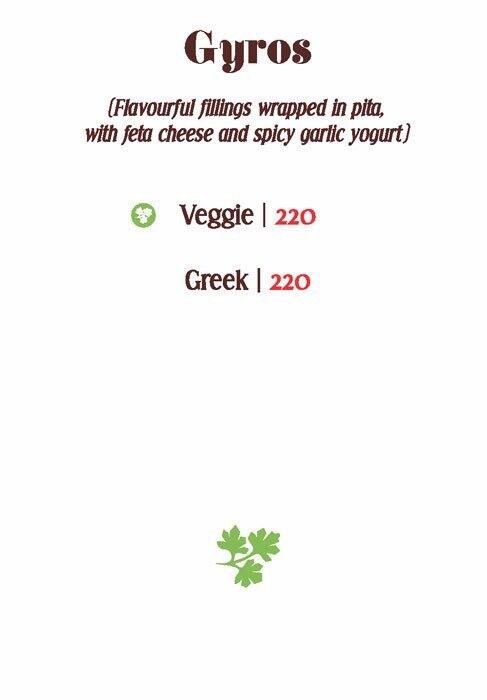 Menu at Falafel Express, Ahmedabad, Sg Highway