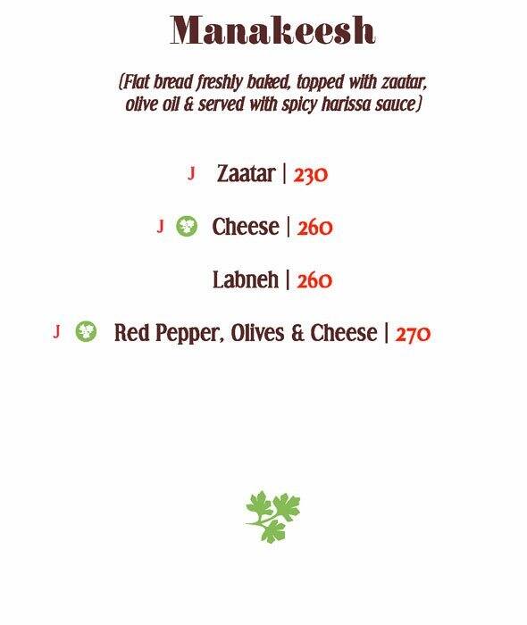 Menu at Falafel Express, Ahmedabad, Sg Highway