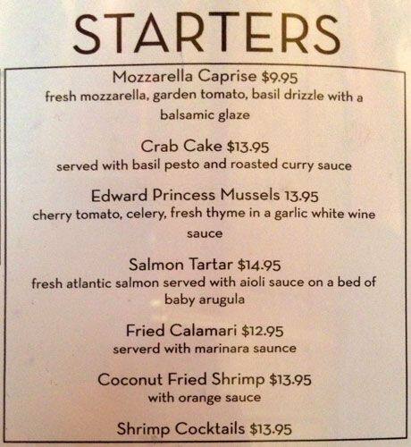 Menu at Jack Doyle's pub & bar, West New York