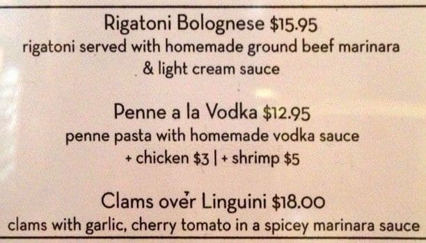 Menu at Jack Doyle's pub & bar, West New York