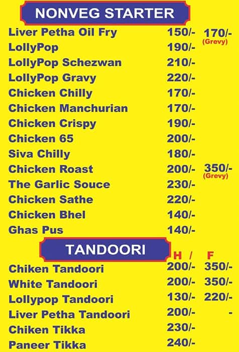 Menu of Kuku's Kitchen, Airoli, Navi Mumbai
