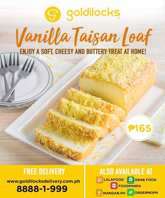 Menu at Goldilocks Bakeshop Inc.- Cakeplant fast food, Mandaluyong