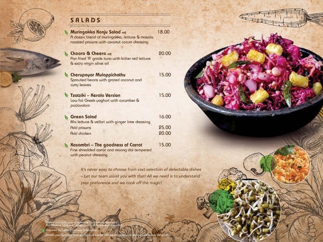 Menu at Nalukettu - Dubai Grand Hotel By Fortune restaurant, Dubai