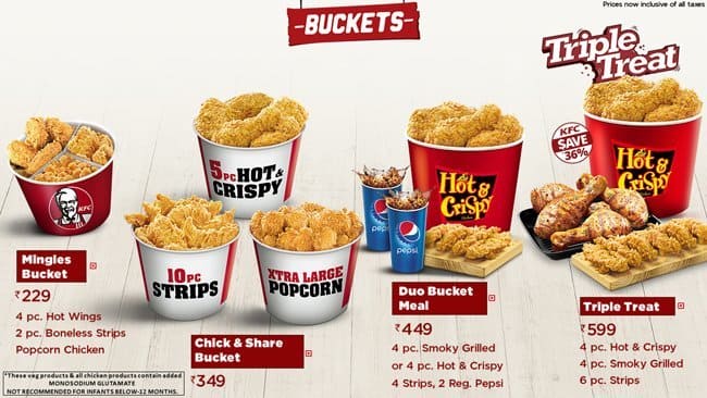 KFC Menu, Menu for KFC, Khajpura, Patna - Zomato