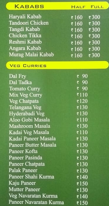 Menu at Al - Arabian Mandi & Restaurant KPS, Hyderabad