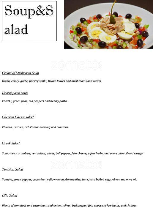 Olio D’oliva Menu, Menu for Olio D’oliva, Beverly, Edmonton ...