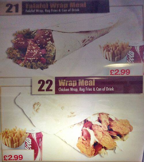 Menu at Chicken Ranch restaurant, London, 48 Rosebery Ave