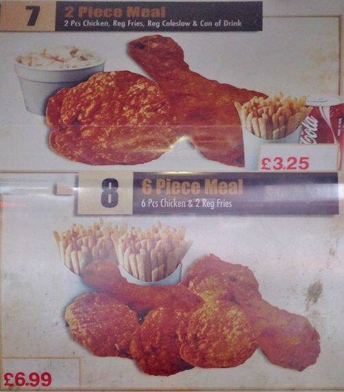 Menu at Chicken Ranch restaurant, London, 48 Rosebery Ave