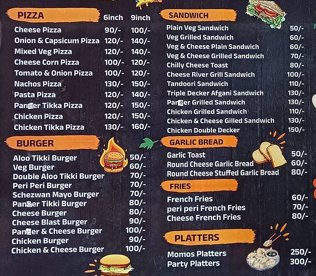 Menu of Urban Food, Badlapur, Thane