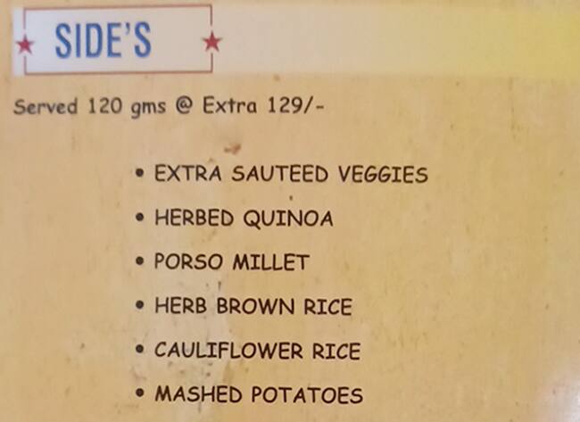 Menu at Ci Gusta!, Hyderabad, 66