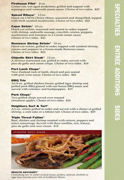 Menu at Neighbors Place pub & bar, Lynchburg