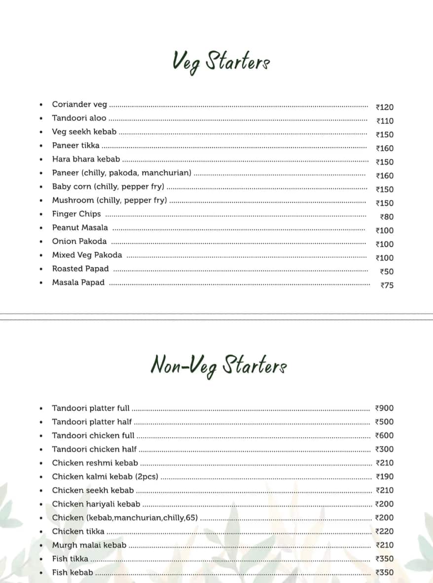 Menu of Gold Coins Club Restaurant, Electronic City, Bangalore