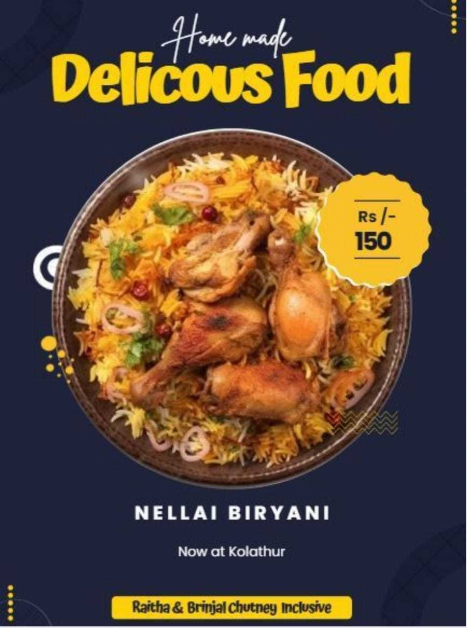 Menu of EZ Carter, Kolathur, Chennai