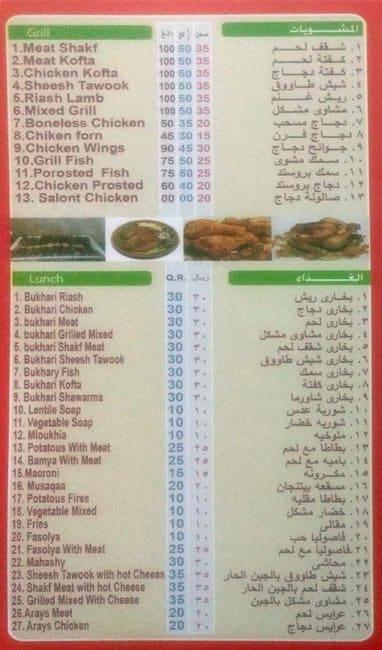 Marmaris Turkish Restaurant Menu - Zomato Qatar