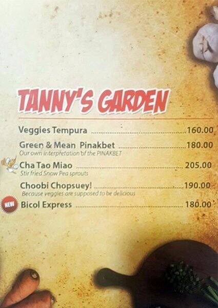 Menu at Choobi Choobi - SM City Manila restaurant, Manila