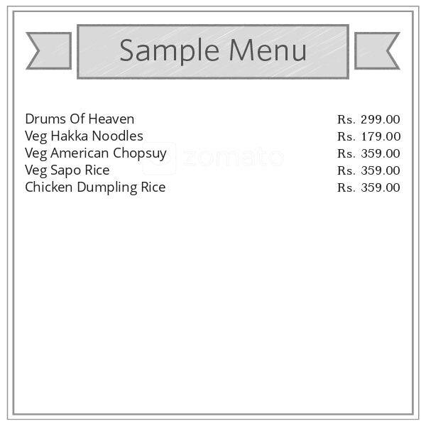 Menu of Babu Moshai --- The Bong Foodie, Kandivali East, Mumbai