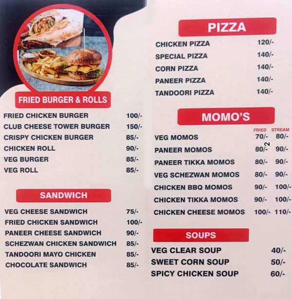 Menu of Club 10 Chicken, Kukatpally, Hyderabad