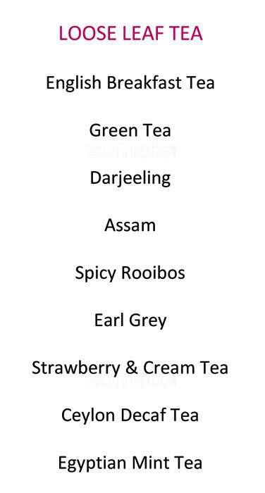 Menu at Warren House restaurant, Kingston upon Thames, Warren Rd