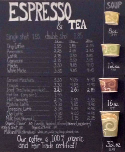 Menu at Marlene's Market & Deli restaurant, Federal Way