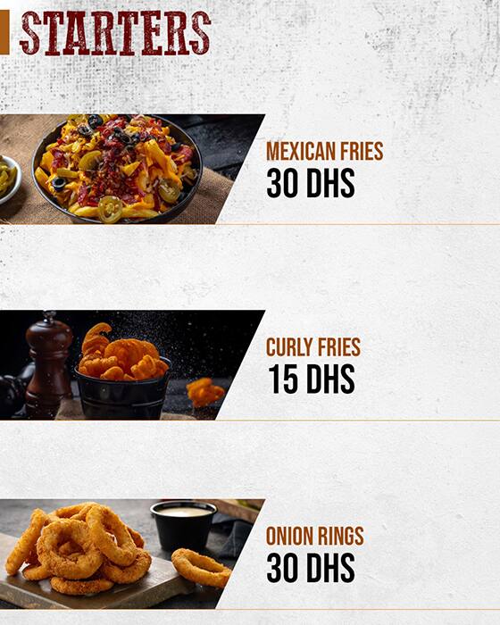 Menu at B.B.Q_station restaurant, Ajman