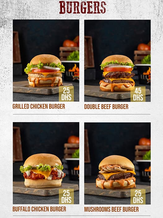 Menu at B.B.Q_station restaurant, Ajman