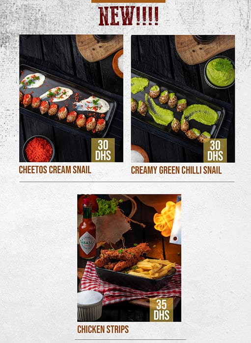 Menu at B.B.Q_station restaurant, Ajman