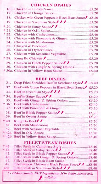Menu at Delight fast food, Manchester, 183 Moorside Rd