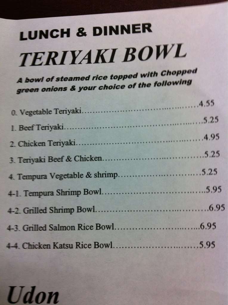 Ichiban Menu, Menu for Ichiban, Roosevelt, Fresno - Urbanspoon/Zomato